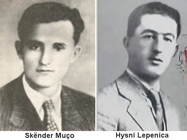 SKËNDER MUÇUA E HYSNI LEPENICA, NË SHTATOR TË VITIT 1942, FORMOJNË ...